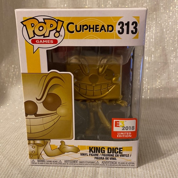 Funko | Other | Funko Pop Games Cuphead 33 King Dice Limited Edition ...